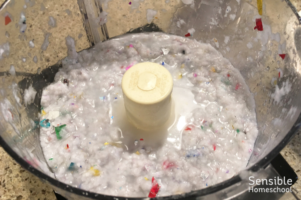 The Sensible Homeschool - How to Make Homemade Paper: A Tutorial with ...