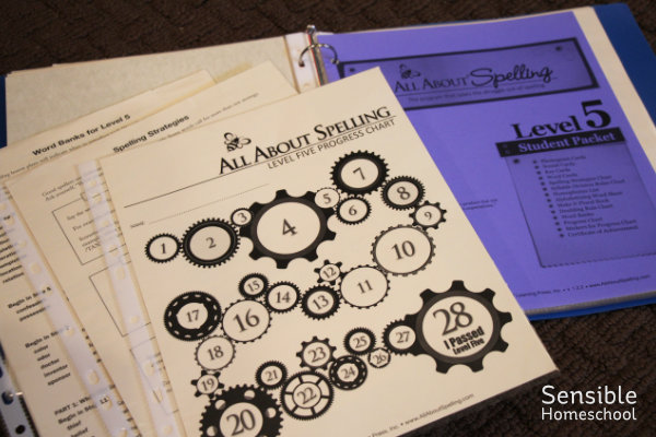 The Sensible Homeschool - All About Spelling Curriculum Review