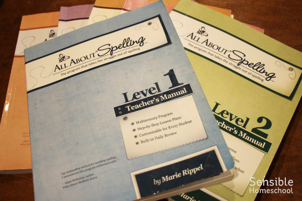 The Sensible Homeschool - All About Spelling Curriculum Review