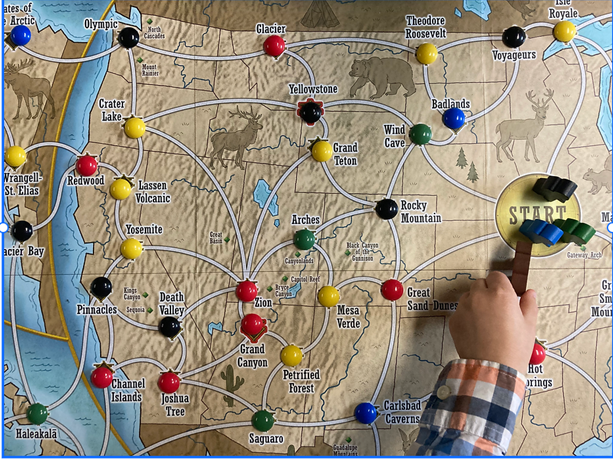 The Sensible Homeschool - US Geography Board Games for Kids