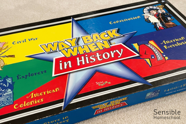 The Sensible Homeschool - US History Board Games for Kids