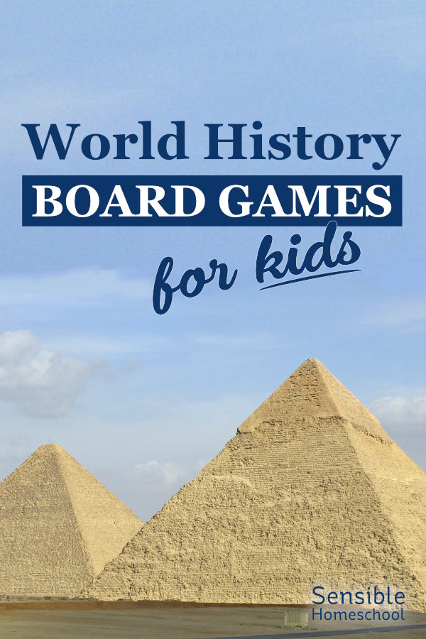 The Sensible Homeschool - World History Board Games for Kids